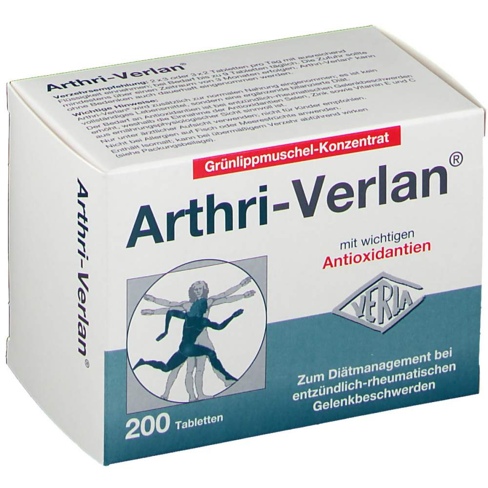Arthri-Verlan® 200 Tbl. Preisvergleich