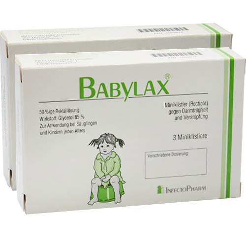 Babylax® 50%ige Rektallösung 6 Klistiere Preisvergleich