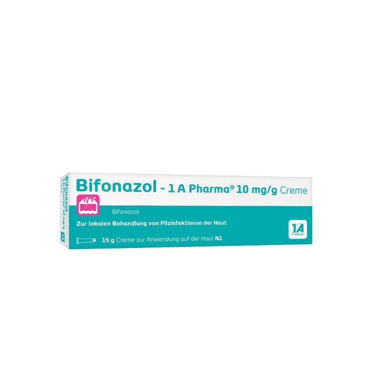 Bifonazol - 1 A Pharma® 10 mg/g Creme 15g Preisvergleich