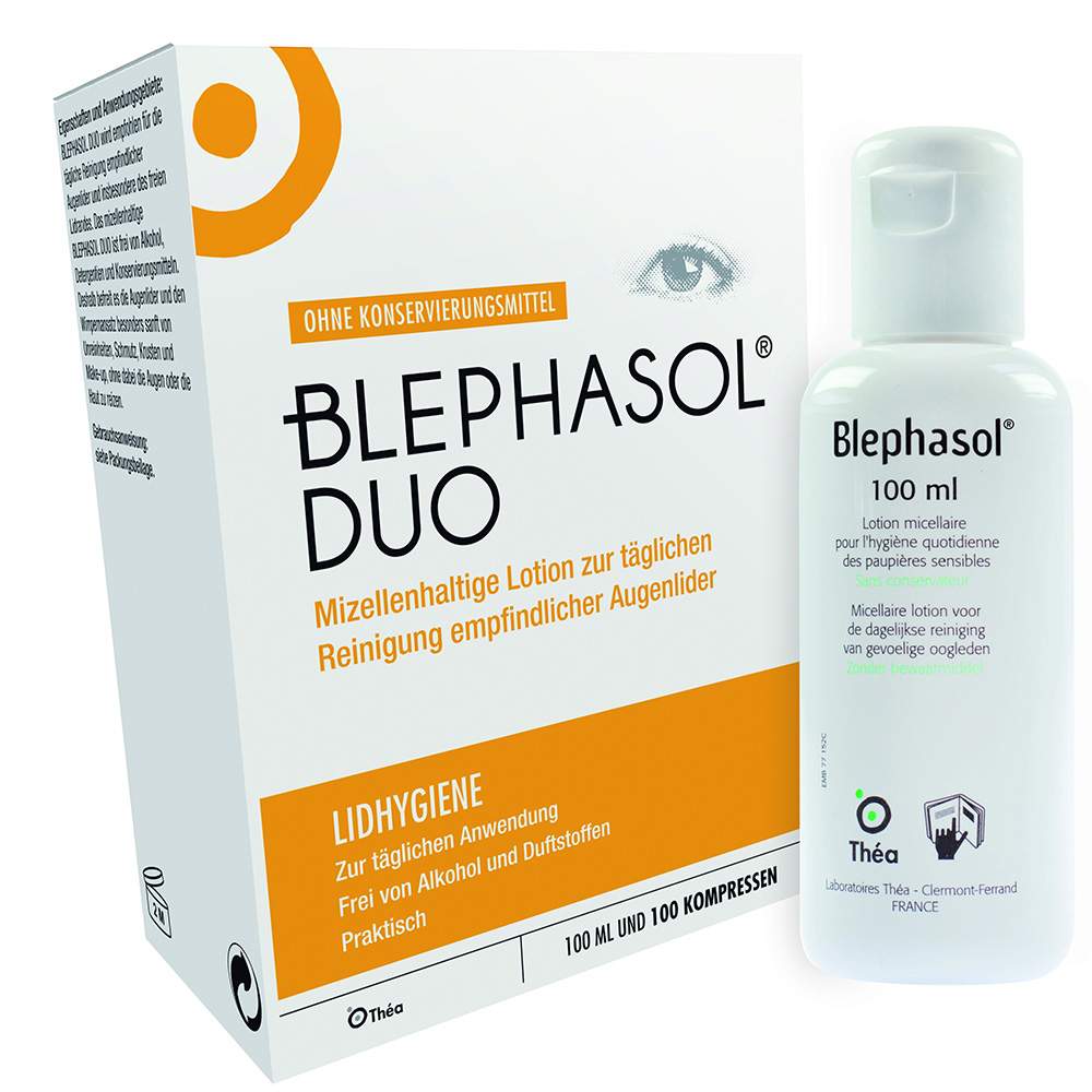 Blephasol® Duo 100ml + 100 Reinigungspads Preisvergleich