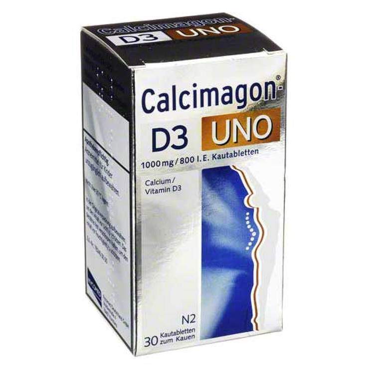 Calcimagon®-D3 UNO, 1.000 mg/800 I.E. 30 Kautbl. Preisvergleich
