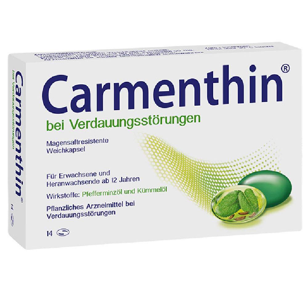 Carmenthin® bei Verdauungsstörungen 14 Kaps. Preisvergleich