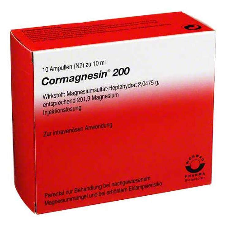 Cormagnesin® 200 10 Amp. zu 10ml Preisvergleich