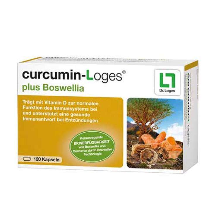 curcumin-Loges® plus Boswellia 120 Kapseln Preisvergleich