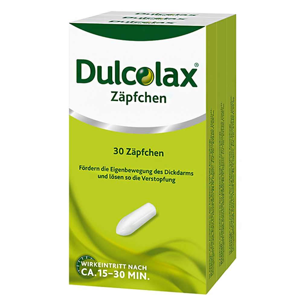 Dulcolax®, 10 mg Zäpfchen 30 Supp. Preisvergleich
