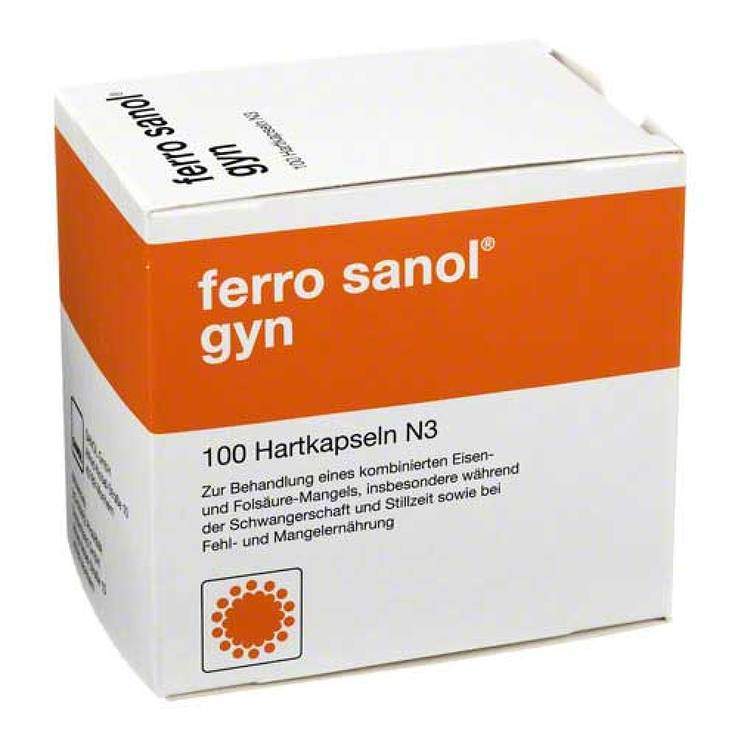 ferro sanol® gyn 100 Kaps. Preisvergleich