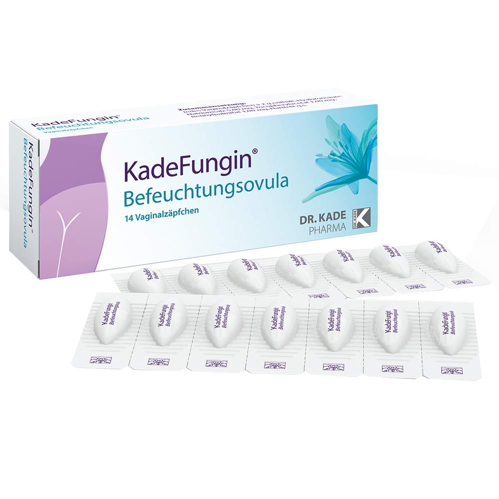 KadeFungin® Befeuchtungsovula 14 Vaginalzäpfchen Preisvergleich