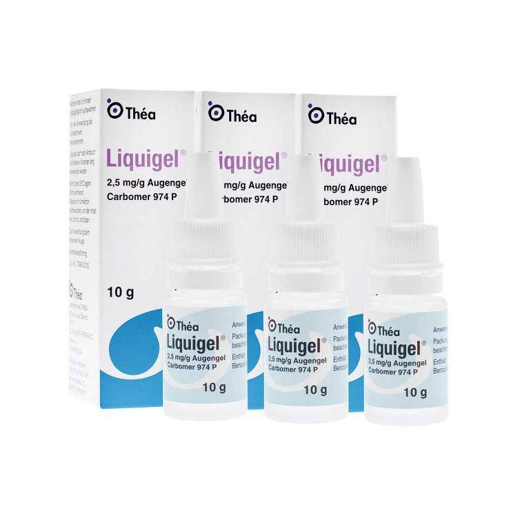 Liquigel 2,5mg/g Augengel 3x10g Preisvergleich