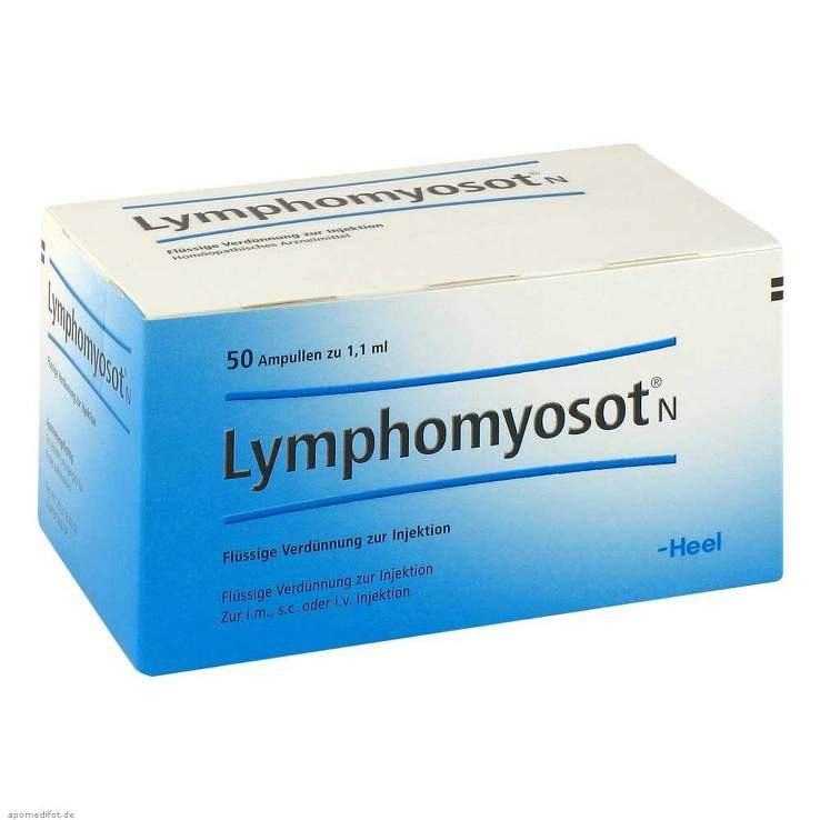 Lymphomyosot® N 50 Amp. Flüss. Verdünn. z. Inj. Preisvergleich