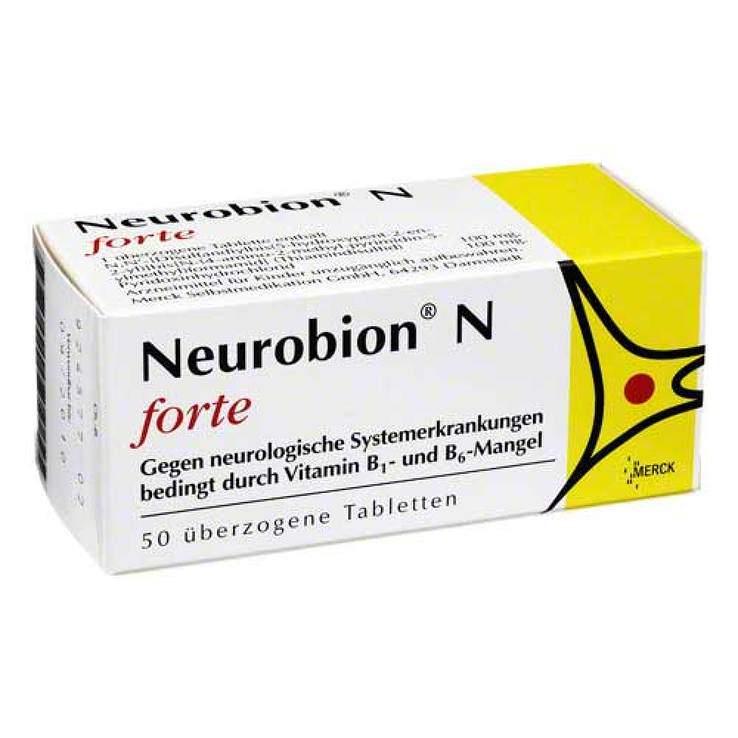 Neurobion® N forte 50 überzog. Tbl. Preisvergleich