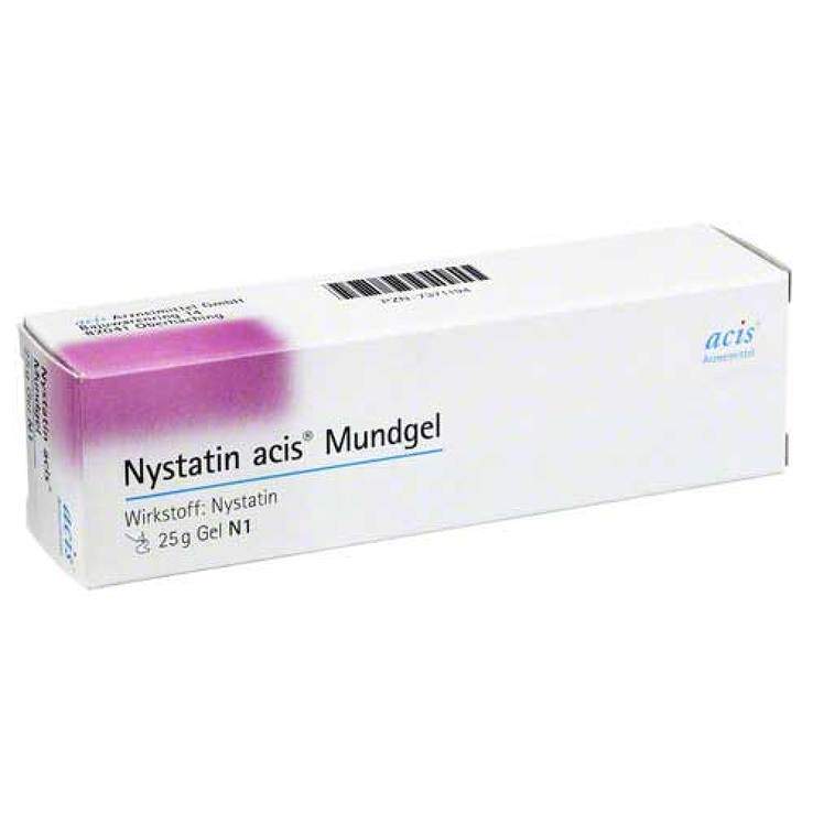 Nystatin acis® Mundgel, 100.000 I.E./g Gel 25g Preisvergleich