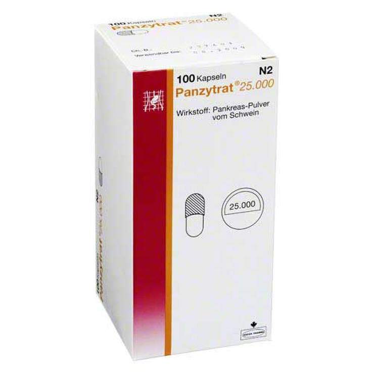 Panzytrat® 25.000 100 mrs. Hartkapseln Preisvergleich
