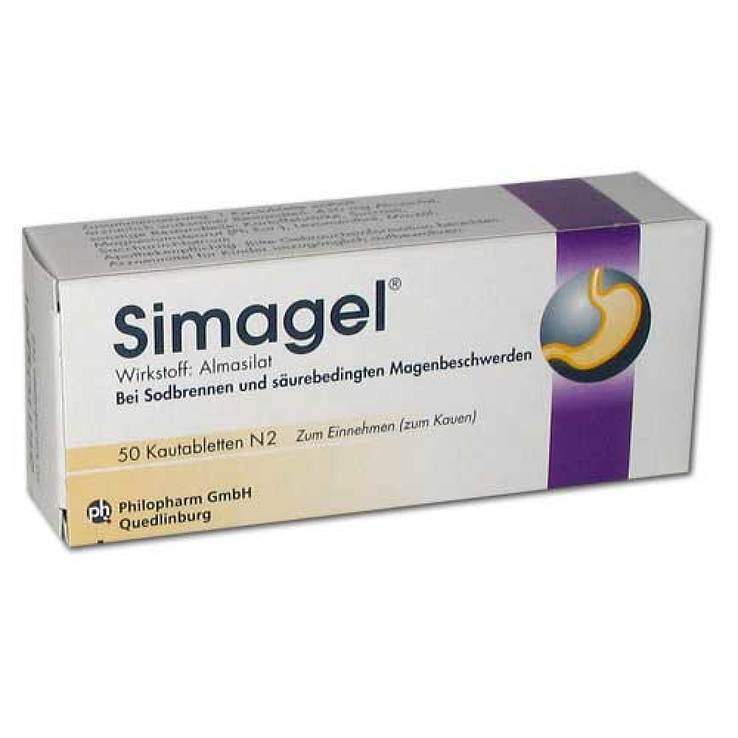 Simagel® 430 mg 50 Kautabletten Preisvergleich
