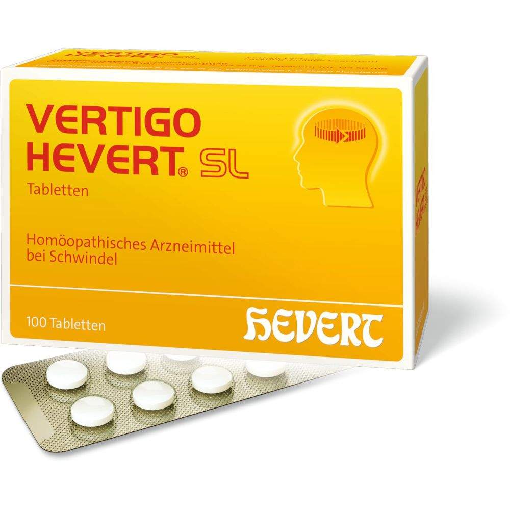 Vertigo Hevert® SL 100 Tbl. Preisvergleich